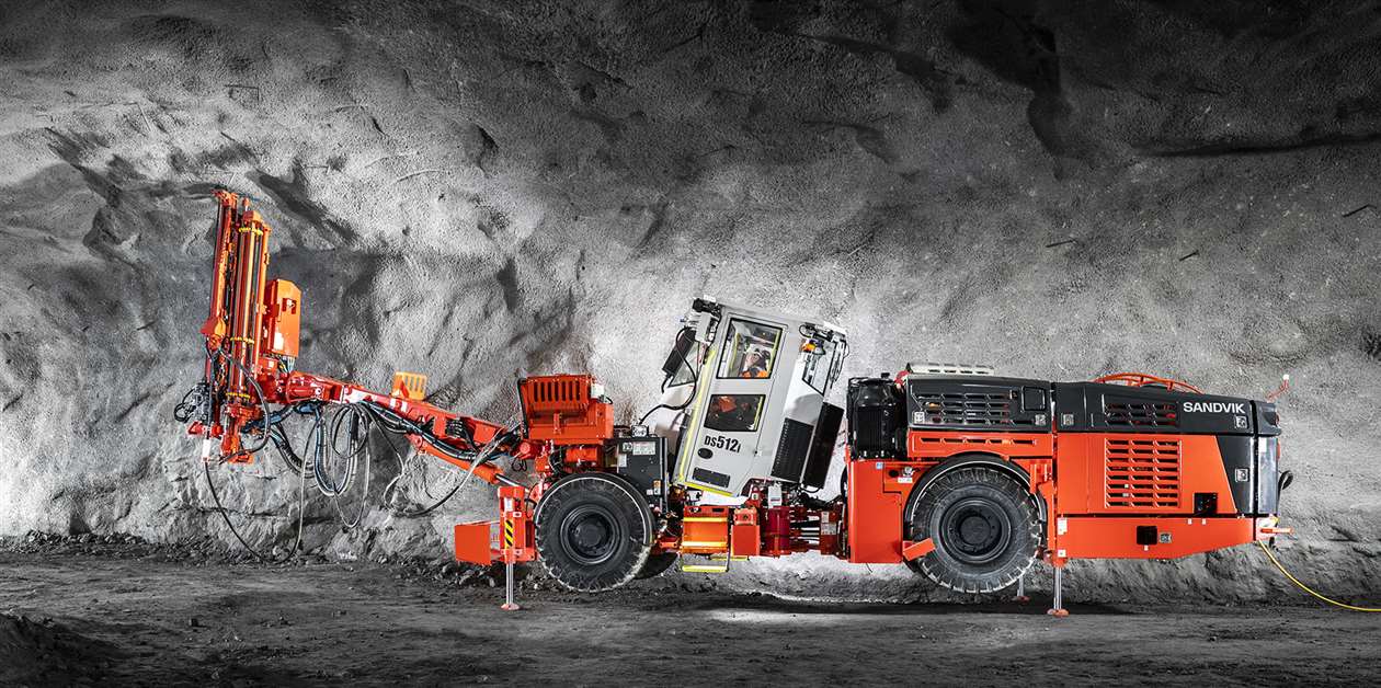 Sandvik launches new rock bolter - Construction Briefing
