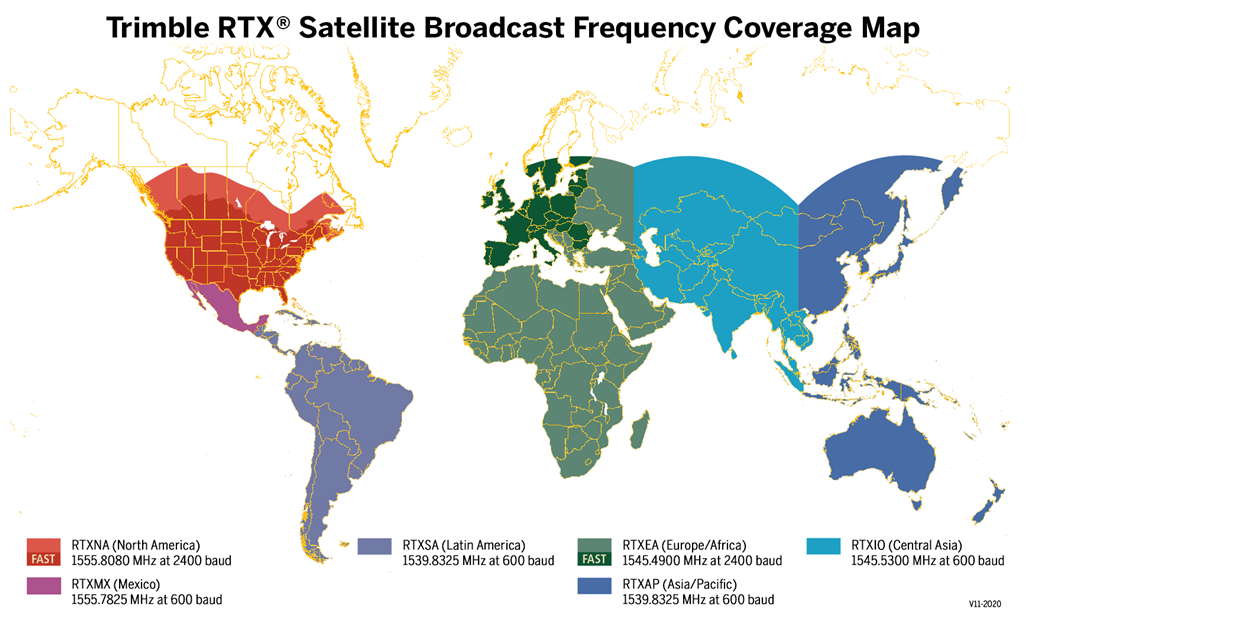 Trimble expands CenterPoint RTX Fast correction service - Construction ...