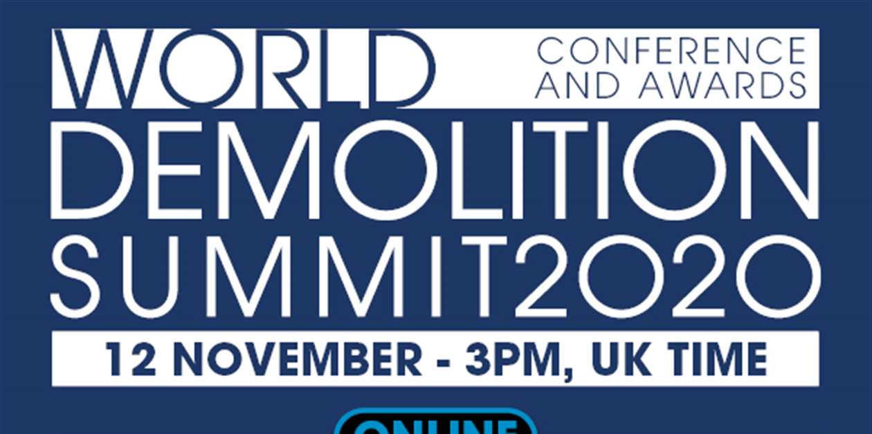 World Demolition Summit 2020 – Registration open - Construction Briefing