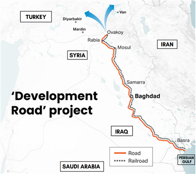 Turkey and Iraq unveil plans for US$17 billion Development Road project ...