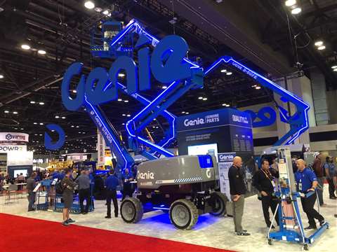 Genie debuts new GTH telehandler at ARA - Construction Briefing