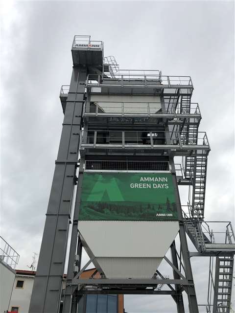 Ammann unveils host of new sustainable options - Construction Briefing
