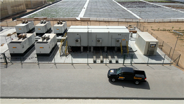 Caterpillar microgrid powers hydroponics in UAE - Construction Briefing