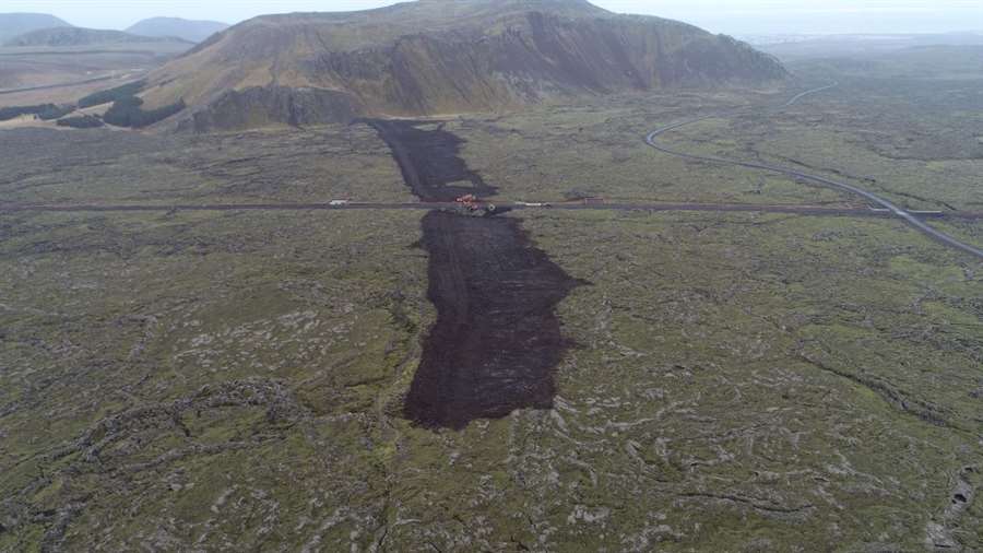 The construction teams working to hold back a volcano - Construction ...
