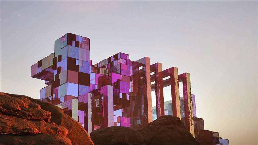 Design for Saudi Arabia’s World Cup stadium in Qiddiya City revealed ...