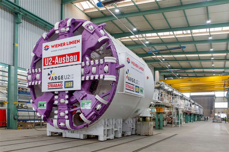 TBM prepares for launch on Vienna’s subway expansion project ...