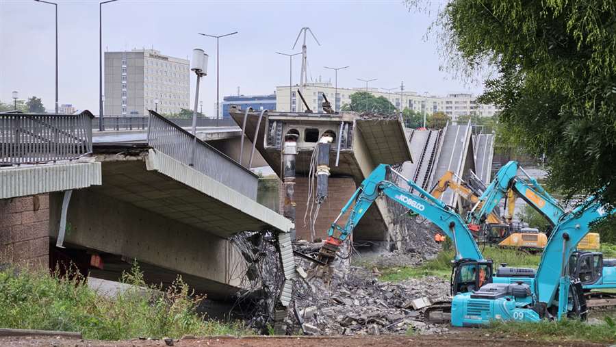 Cause of German bridge collapse revealed as entire structure has to be ...