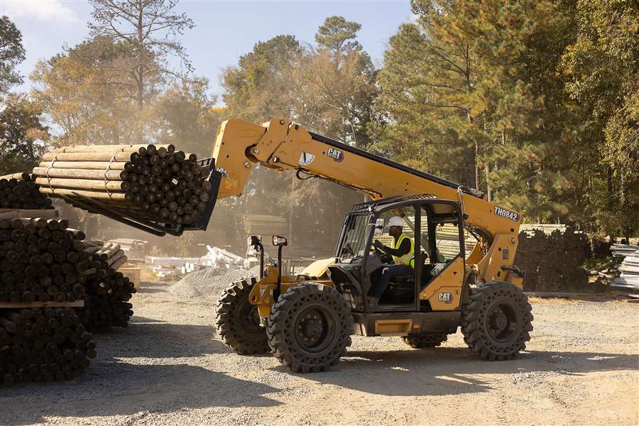 Caterpillar reveals next-gen telehandlers - Construction Briefing