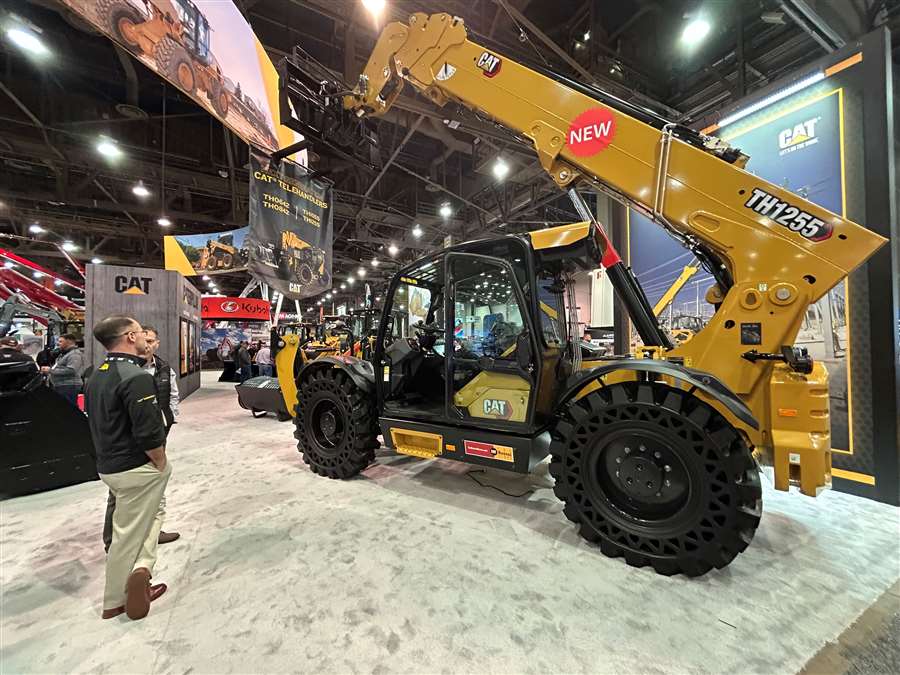 Caterpillar confident in its new line of telehandlers - Construction ...