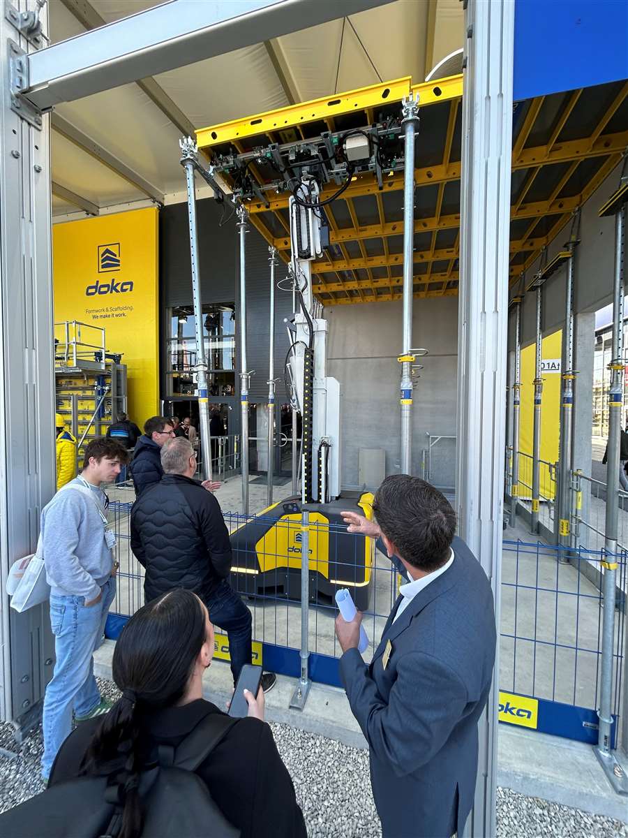 Doka at bauma: automation in the field, data in the cloud, and less ...