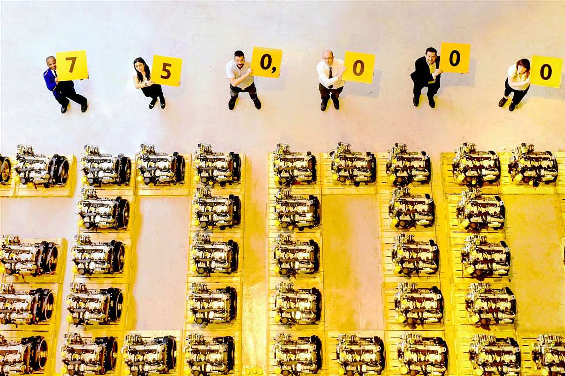 JCB manufactures 750,000th engine - Construction Briefing